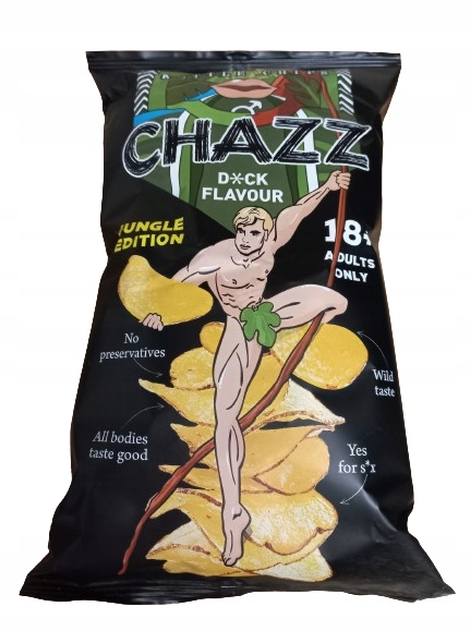 CHAZZ CHIPSY D*CK FLAVOUR 18+ 90G 14996735734 - Allegro.pl