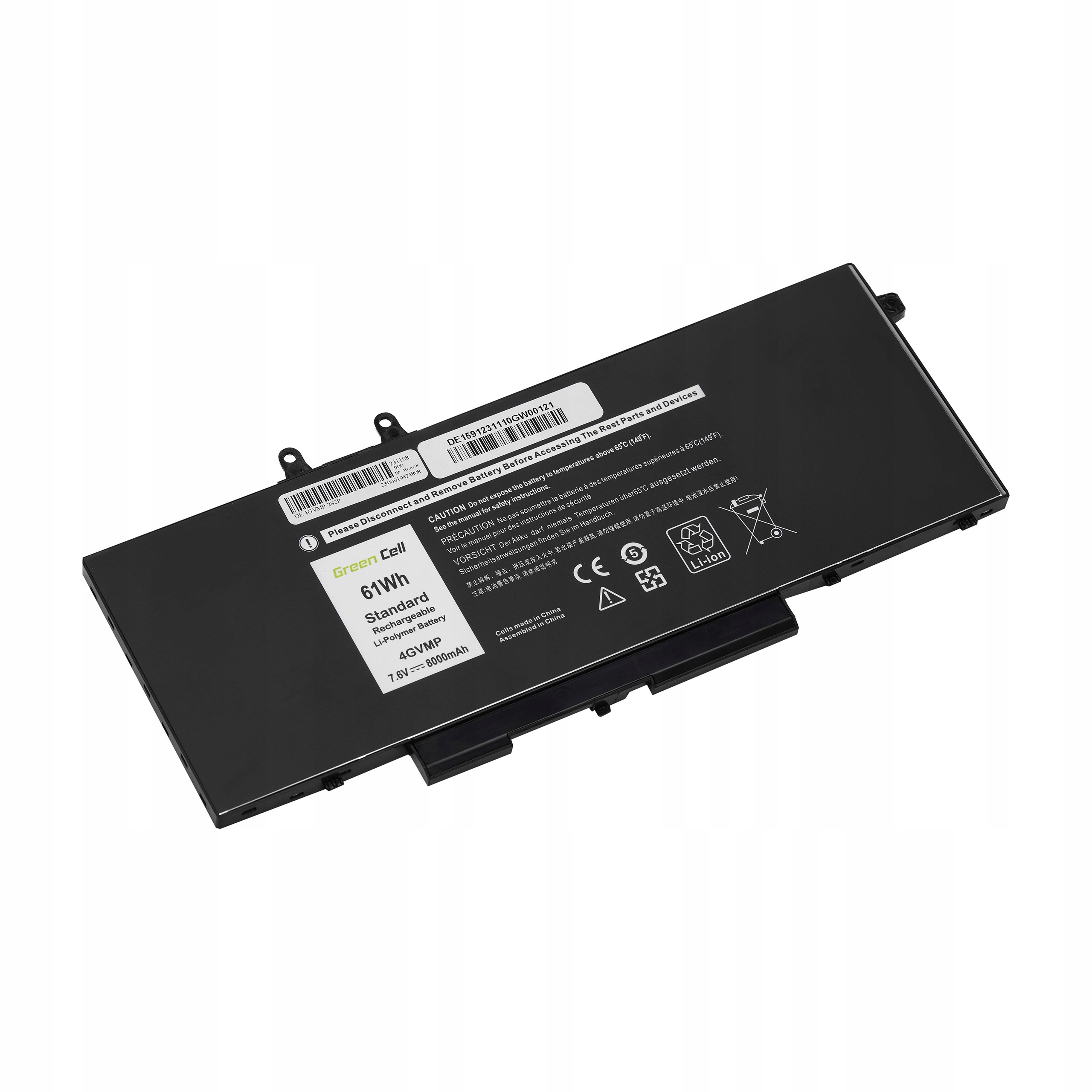 Bateria 4Gvmp Do Dell Latitude 5400 5410 5500 5510 Precision 3540 3550 ...