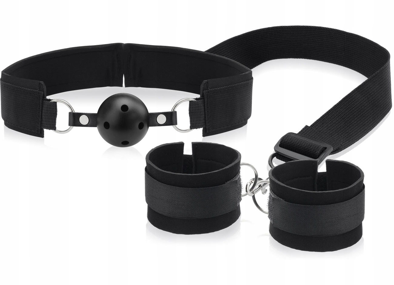 Zestaw BDSM Xsara czarny 3 elementów (5905054524043) • Cena, Opinie ...