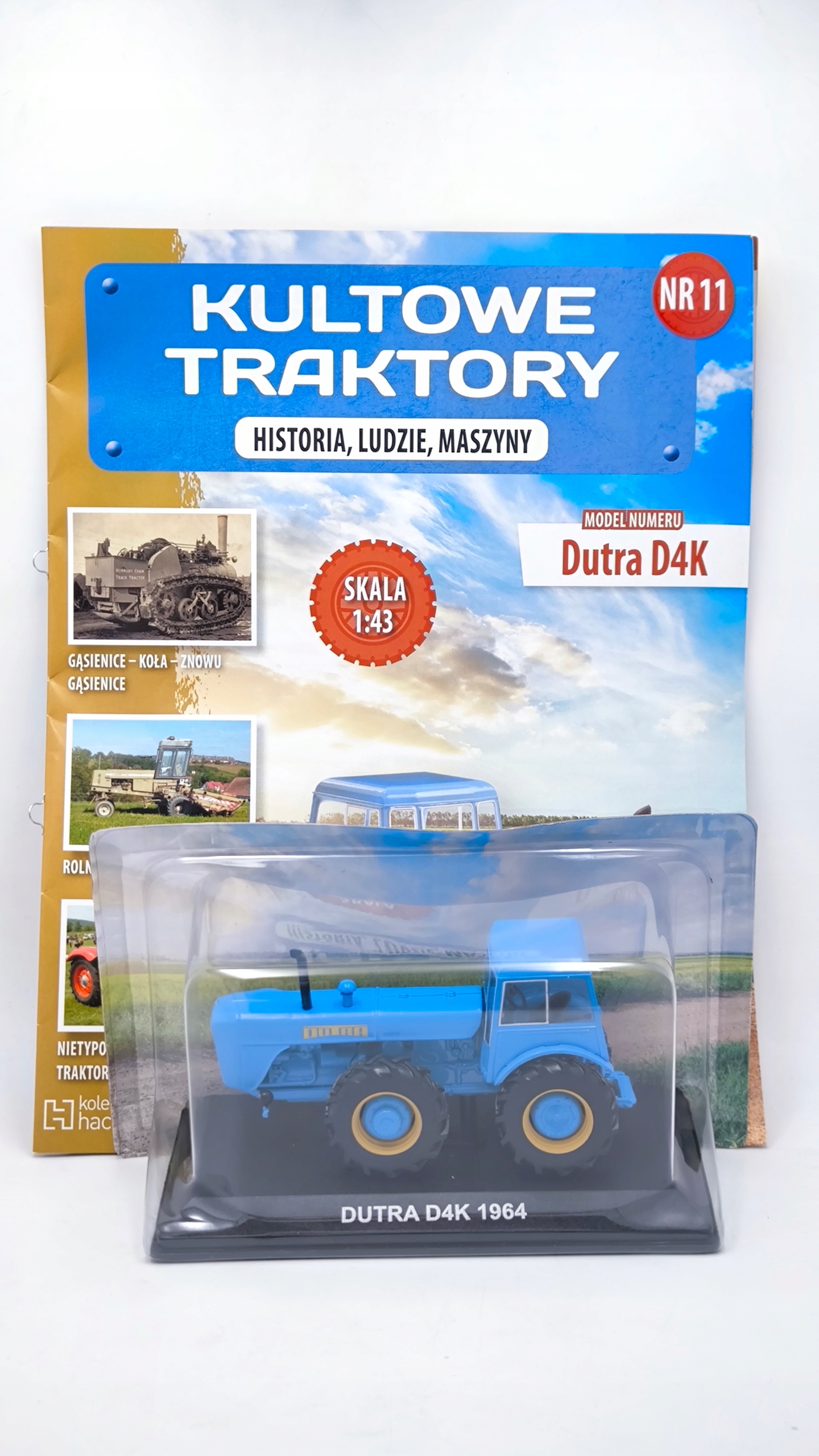 Traktor Dutra D4K Kultikus Traktorok 1:43 Hachette #11, • Ár ...