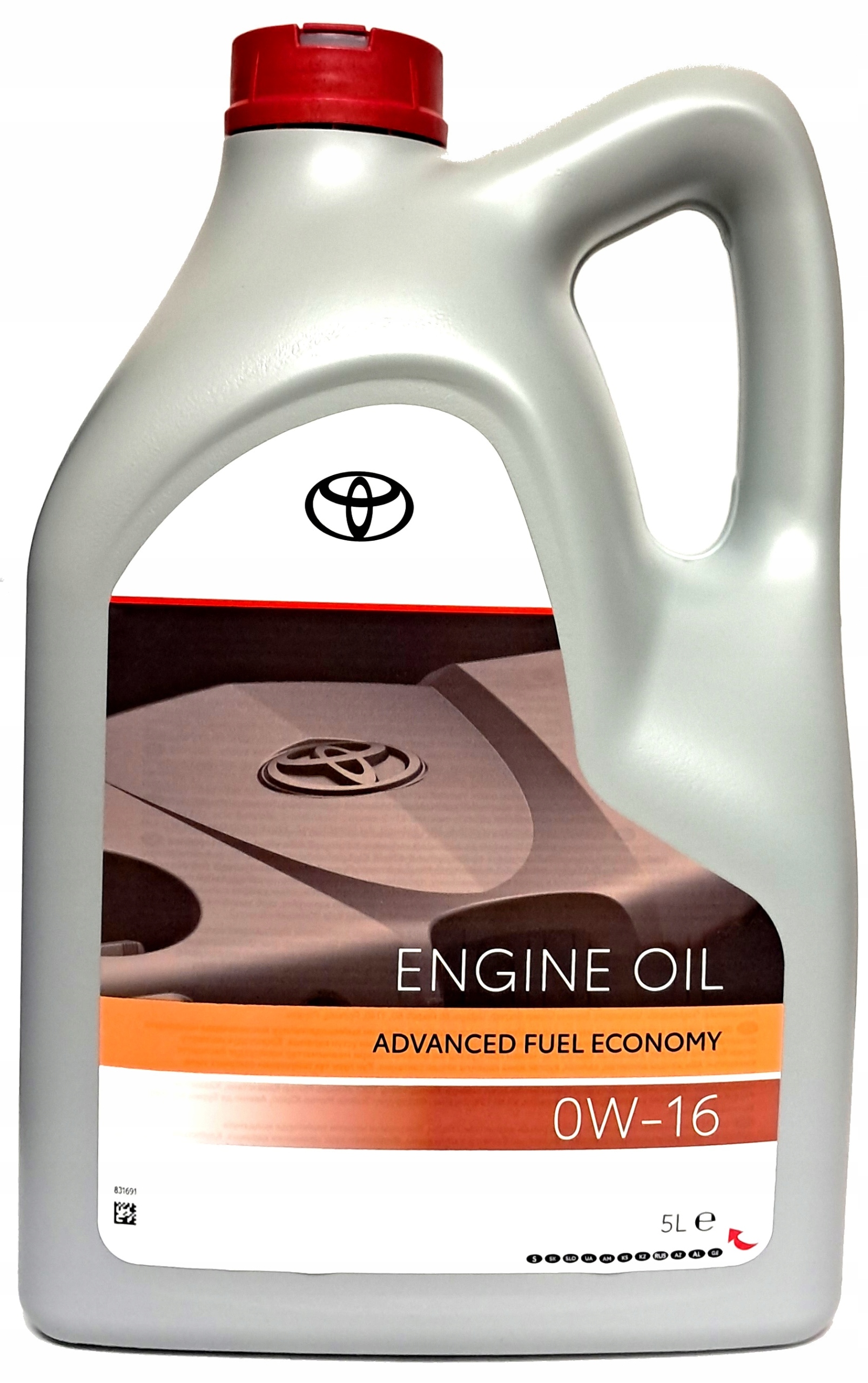 OLEJ TOYOTA ADVANCED FUEL ECONOMY SELECT 0W16 5L 071924303386 za 217 ...
