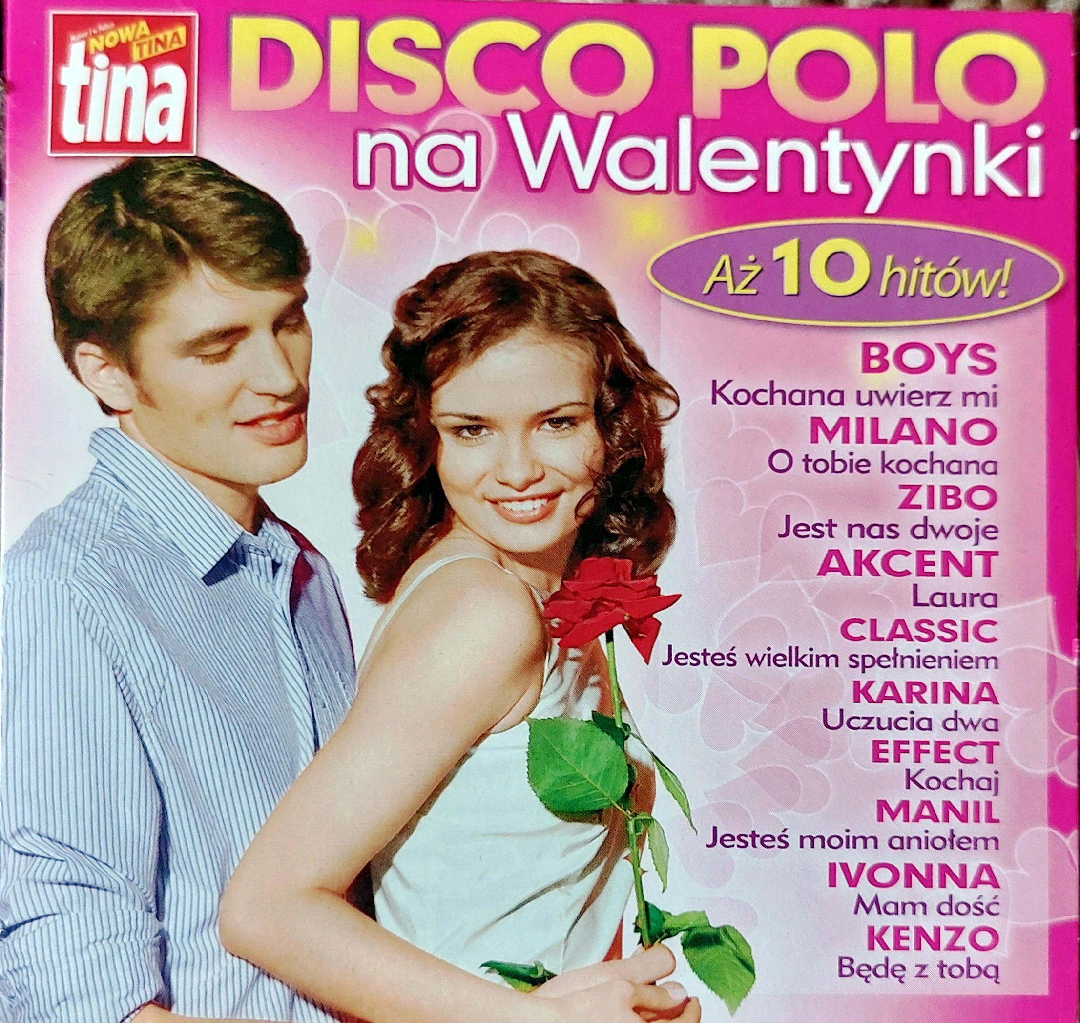 DISCO POLO NA WALENTYNKI - BOYS, MILANO, ZIBO, AKCENT | PŁYTA CD Z MUZYKĄ 17714357160 - Sklepy ...