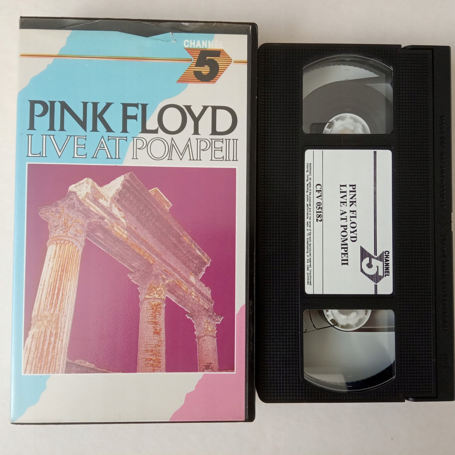 PINK FLOYD , live at Pompeii , vhs 1986 13345414926 - Sklepy, Opinie ...