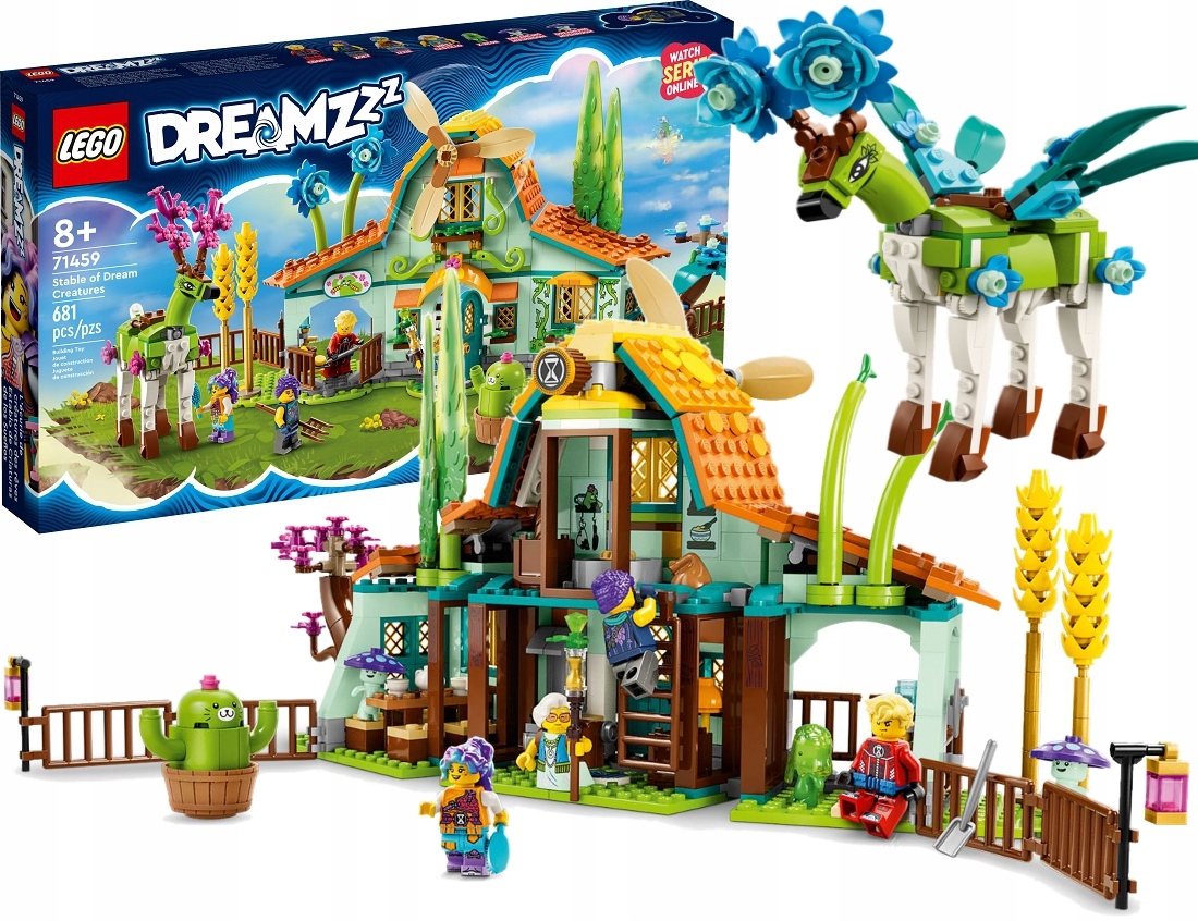 LEGO DREAMZzz 71459 Stajnia fantastycznych stworzeń (5702017419398 ...