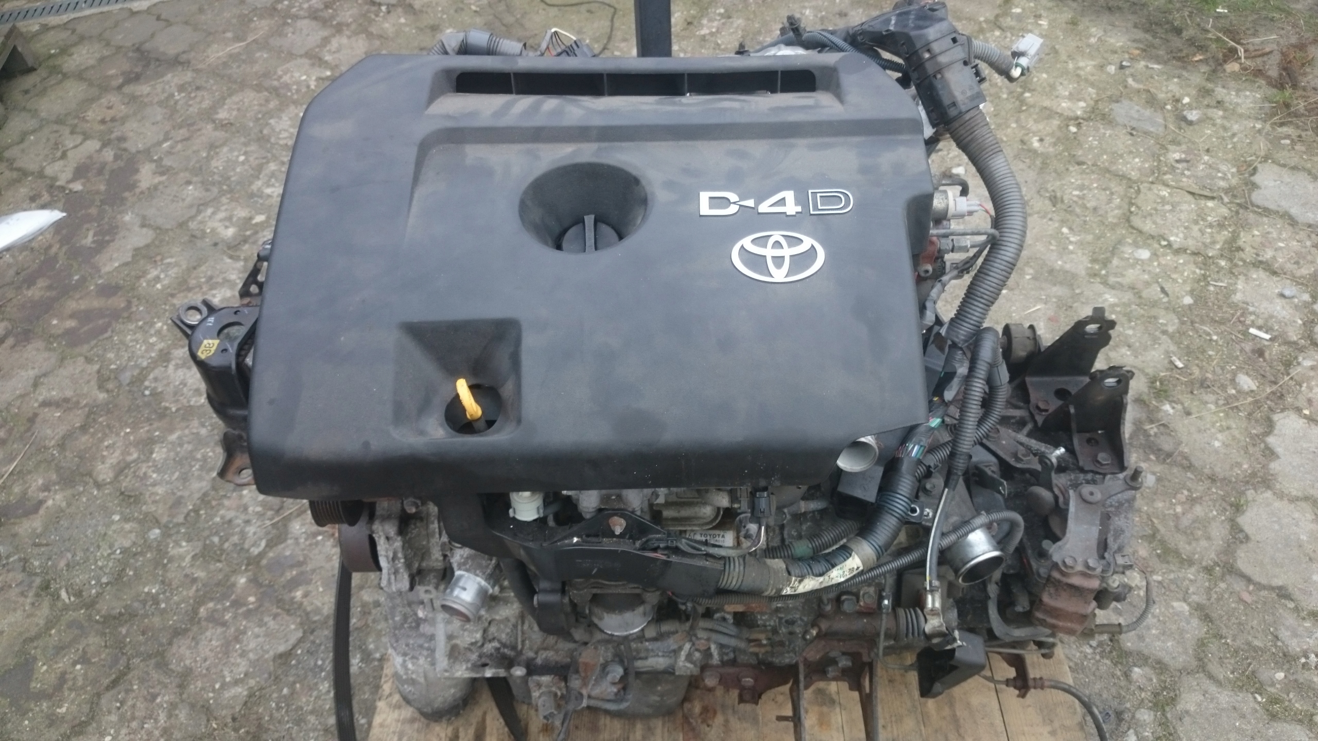 SILNIK TOYOTA RAV4 III 2,2 D4D 06-12r. 136PS 2AD za 4000.00PLN z Biała ...