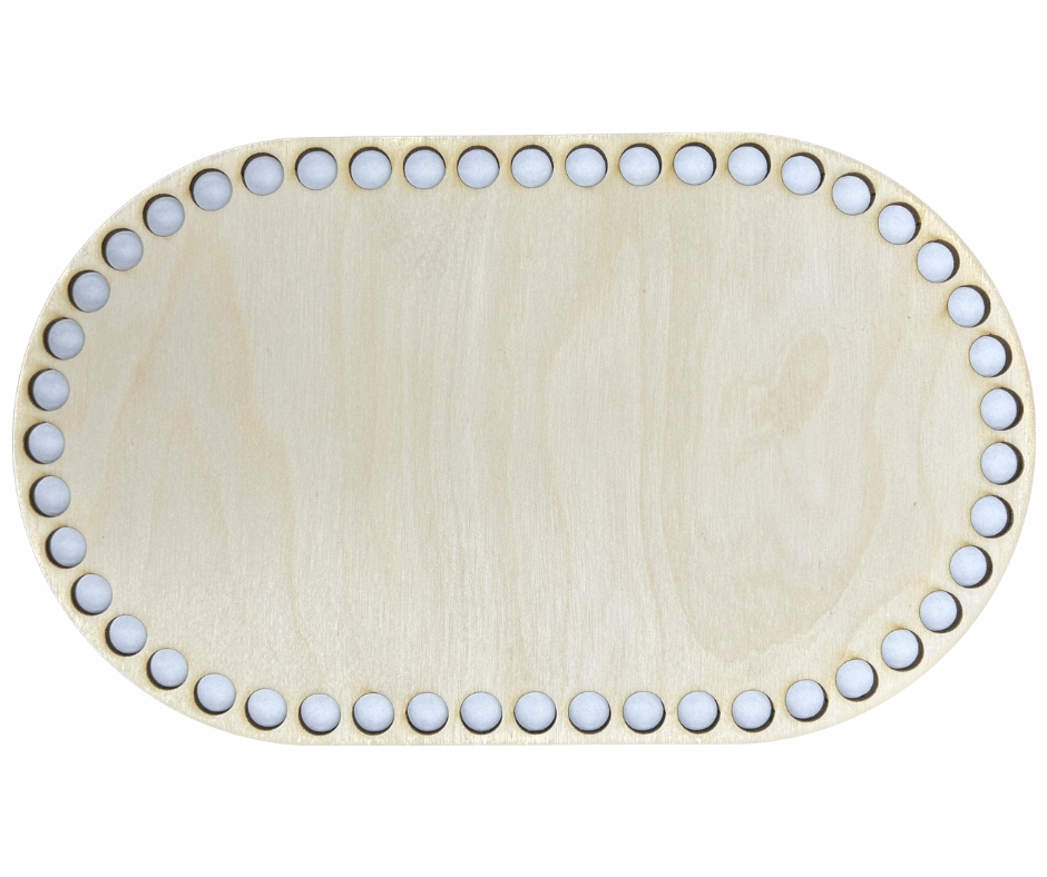 Baza dno koszyka kosz Mojżesza owal 20x15 sklejka (5905538904569 ...