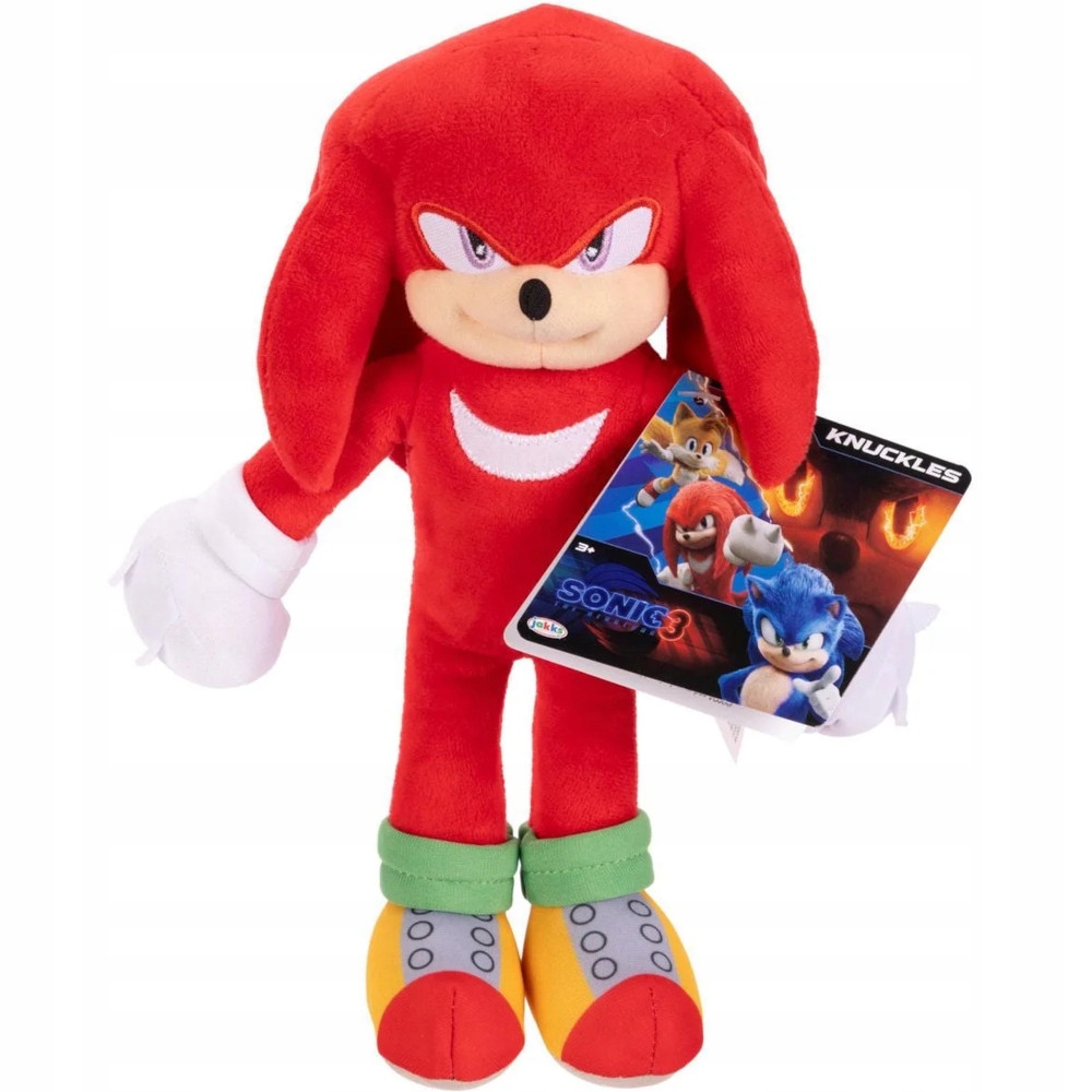 SONIC THE HEDGEHOG MOVIE 3 ORYGINALNA MASKOTKA PLUSZOWA PLUSZ KNUCKLES ...
