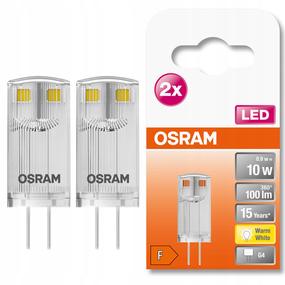 Żarówka LED KAPSUŁKA G4 0,9W 2700K OSRAM 2PAK MINI (Brak) • Cena ... Żarówka LED KAPSUŁKA G4 0,9W 2700K OSRAM 2PAK MINI (Brak) • Cena ...