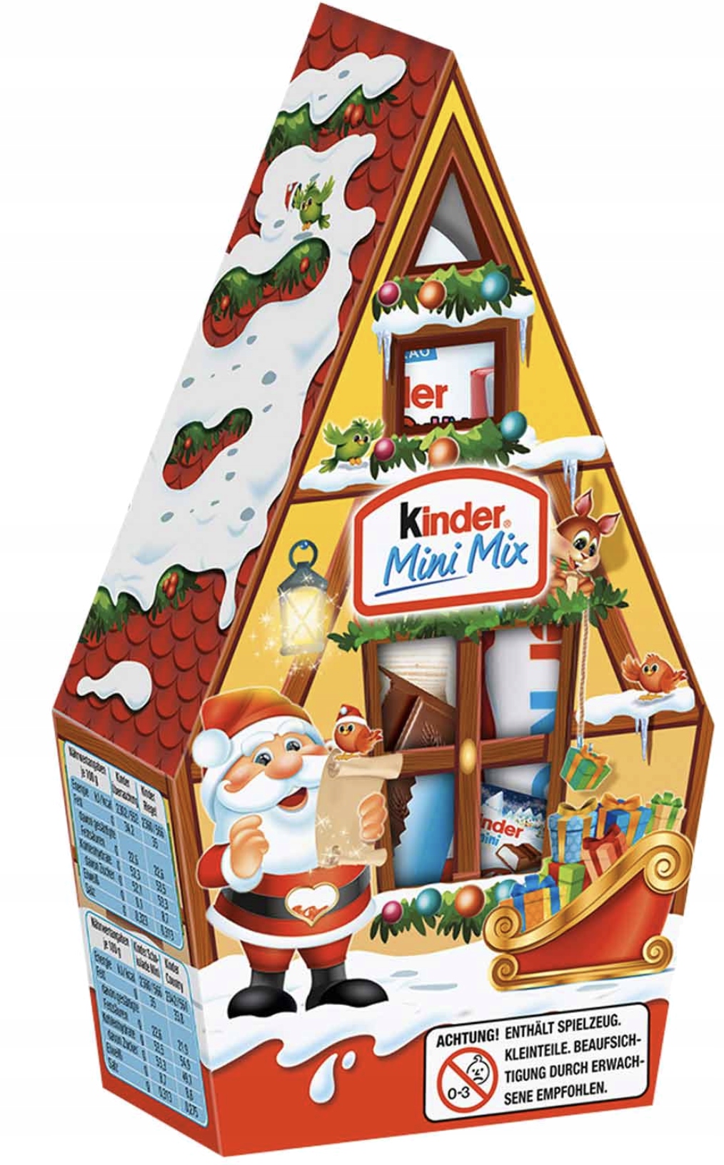 Kinder Mini Mix Domek Słodkości Mikołaj Święta Z NIEMIEC 16753302938 ...