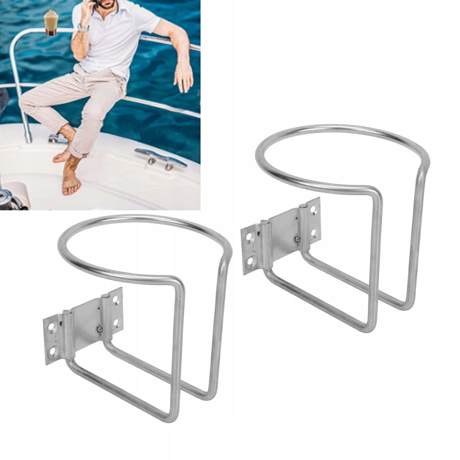 2 KS DRŽÁK NA KELÍMEK PRO KARAVAN/KANCELÁŘ/TURISTICKÉ AUTO/JACHTY za ...