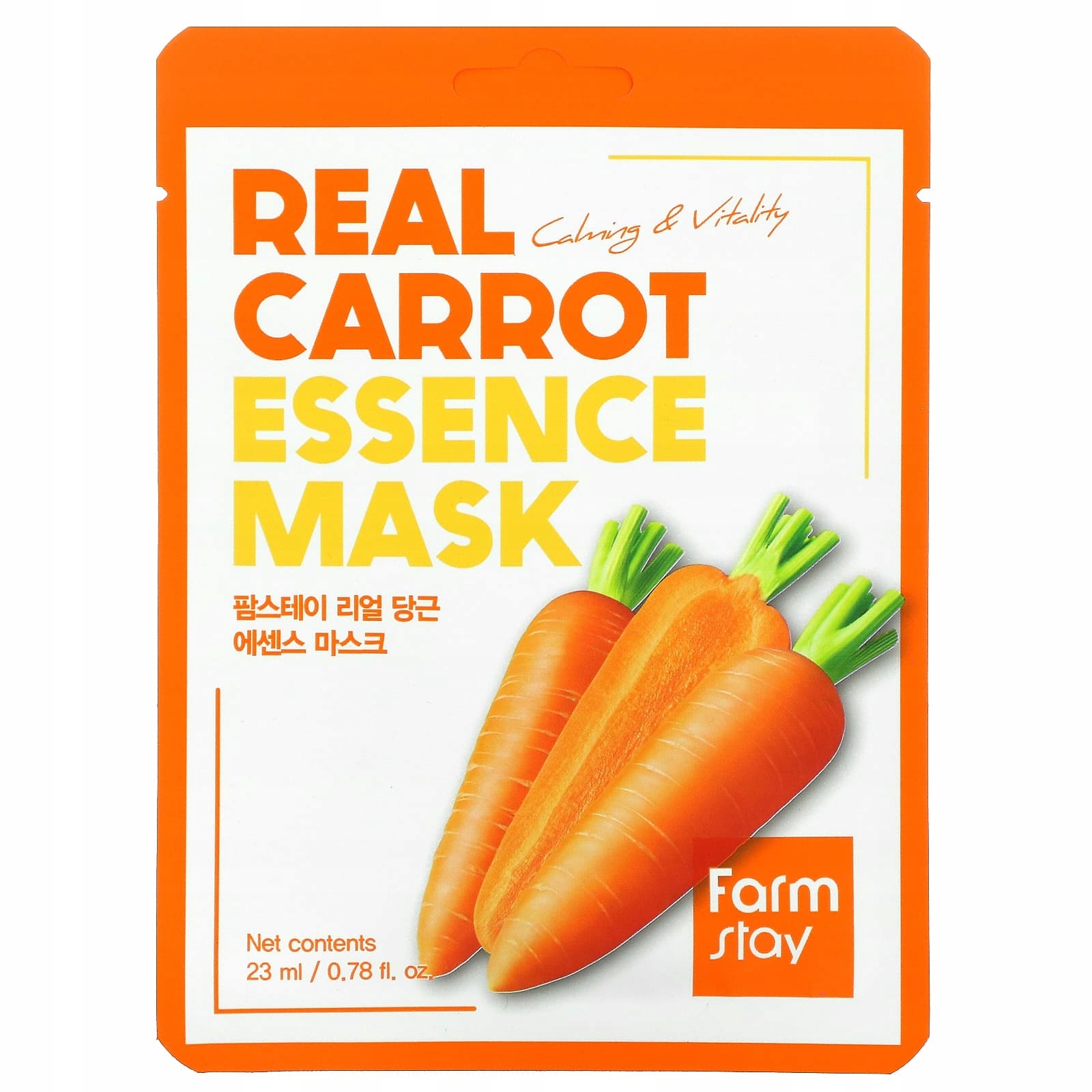 Farmstay Real Carrot Essence Mask 23 ml maska w płachcie - porównaj ...