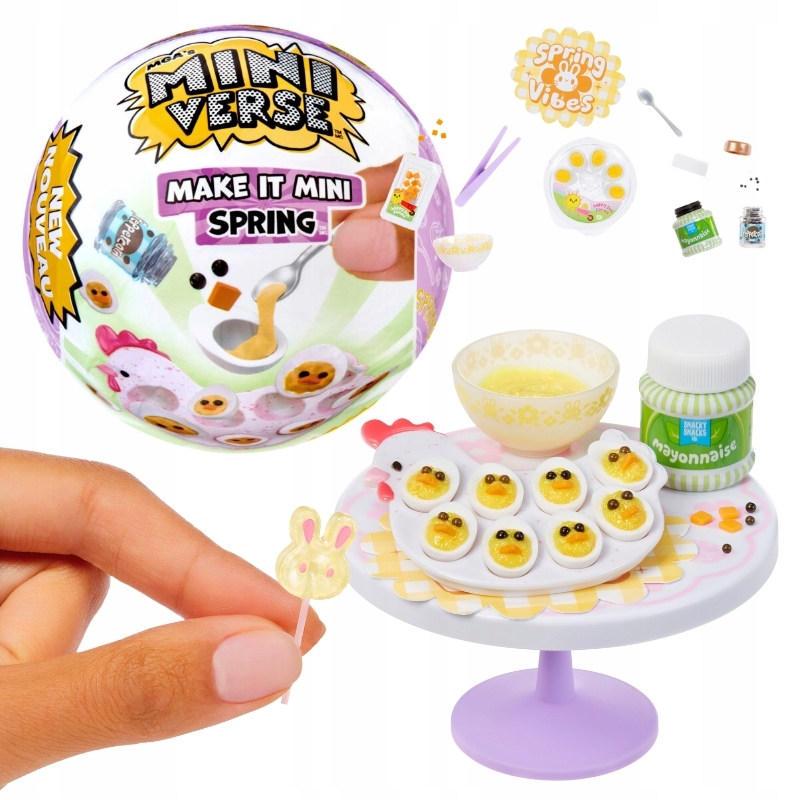 MGA MINIVERSE MAKE IT MINI KULA SPRING WIOSENNA NIESPODZIANKA WIOSNA ...