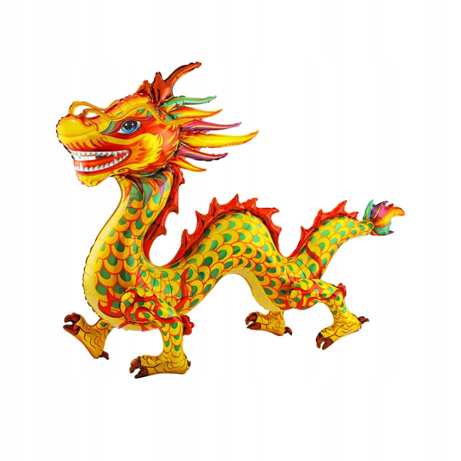 Balon Chiński Nowy Rok 2024 Rok Smoka Folia 3D Chiński Smok • Cena ...