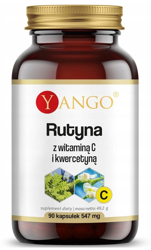 Rutyna z Witaminą C i Kwercetyną - 90 kaps (5904194061265) • Cena ...