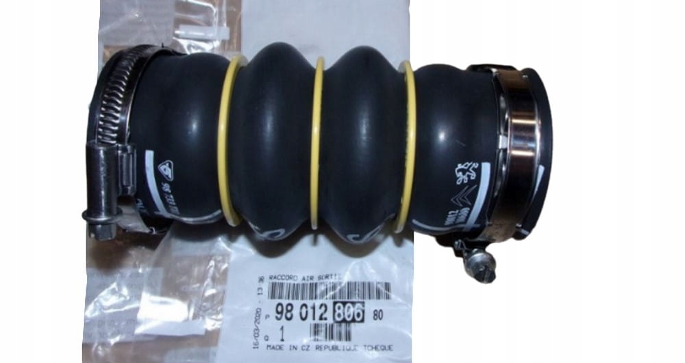 Przewód Powietrza 9801280680 Citroen Peugeot Oryginał 9801280680 za 196 ...