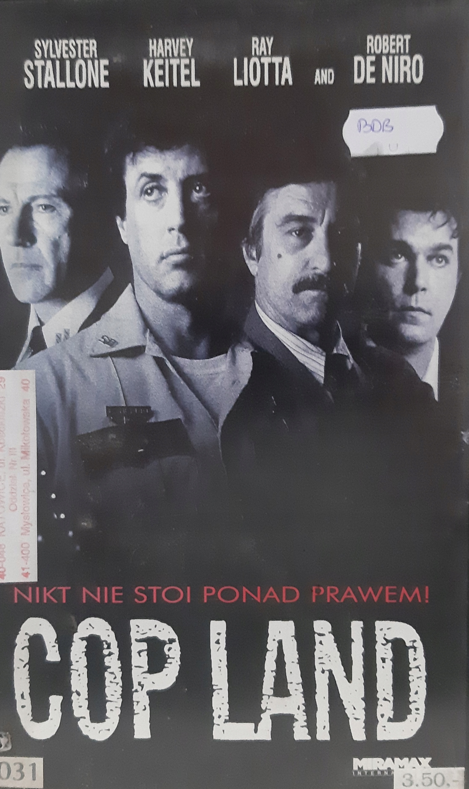 Cop Land Vhs - Niska cena na Allegro