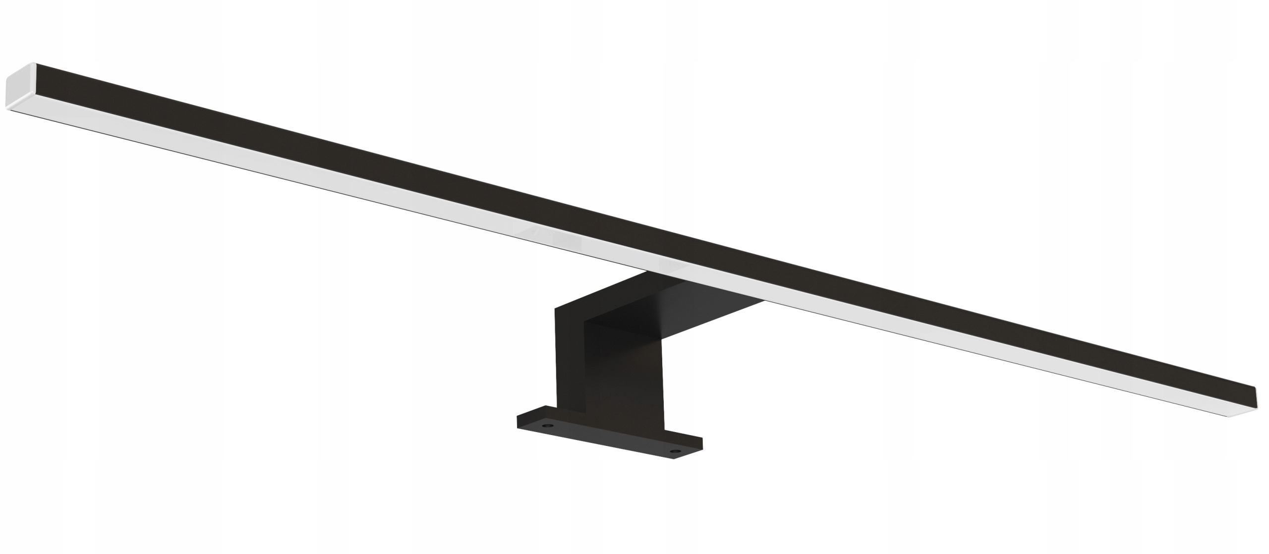 Lampa LED 60cm czarna, do szafek łazienkowych (M60) • Cena, Opinie ...