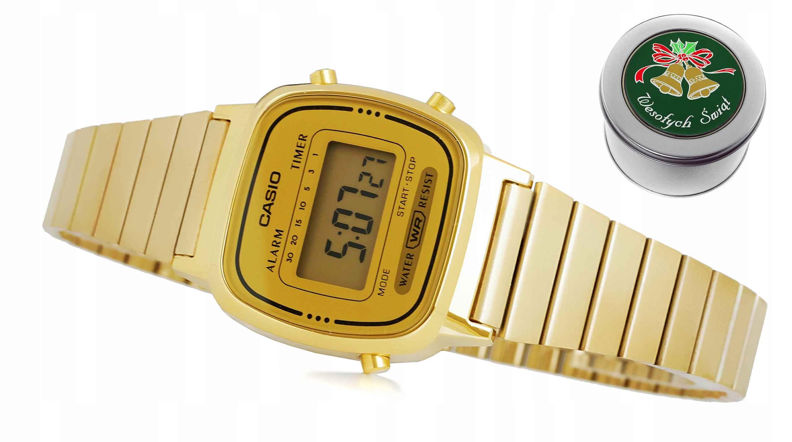 ZEGAREK DAMSKI CASIO LA670 WGA MODNY RETRO VINTAGE 15187761884 - Allegro.pl