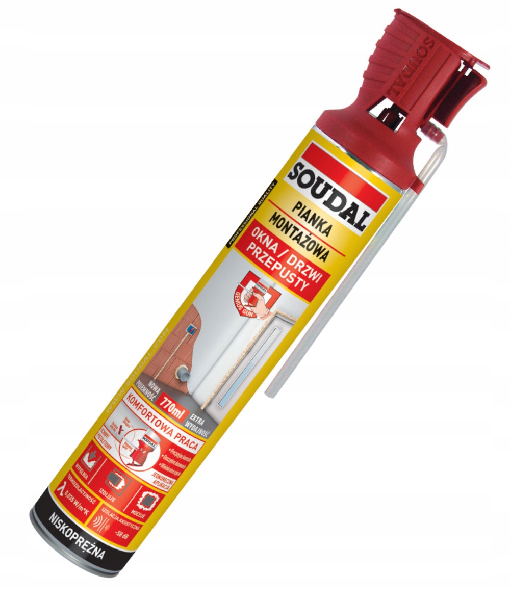 Piana Soudal Genius Gun - Niska cena na Allegro