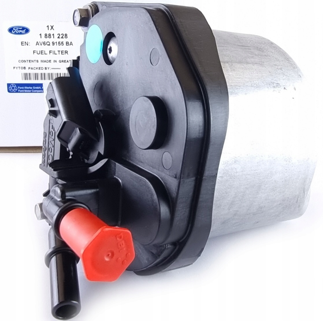 FILTR PALIWA 1.6 SOHC DIESEL C-MAX FOCUS MONDEO _ 1881228 _ AV6Q-9155 ...