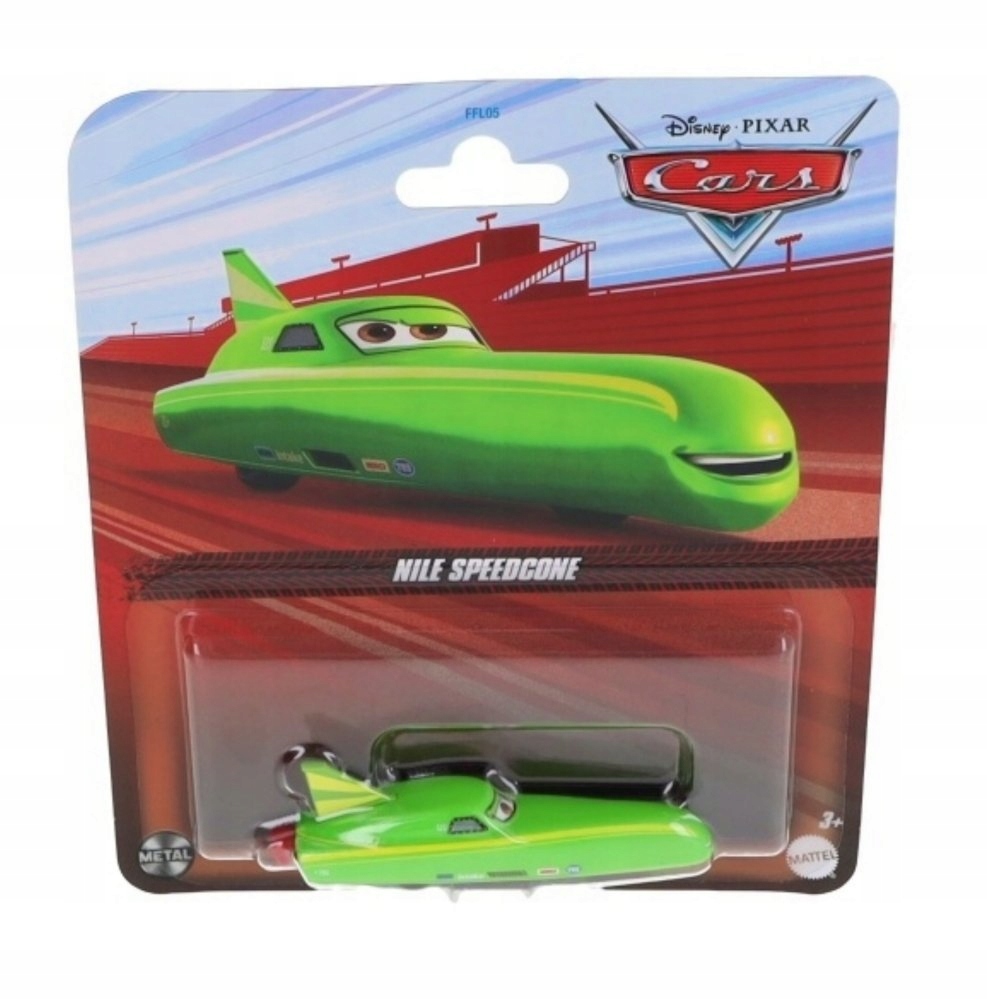 Samochodzik Disney Cars Nile Speedcone Pojazd auta Mattel JDH54 ...