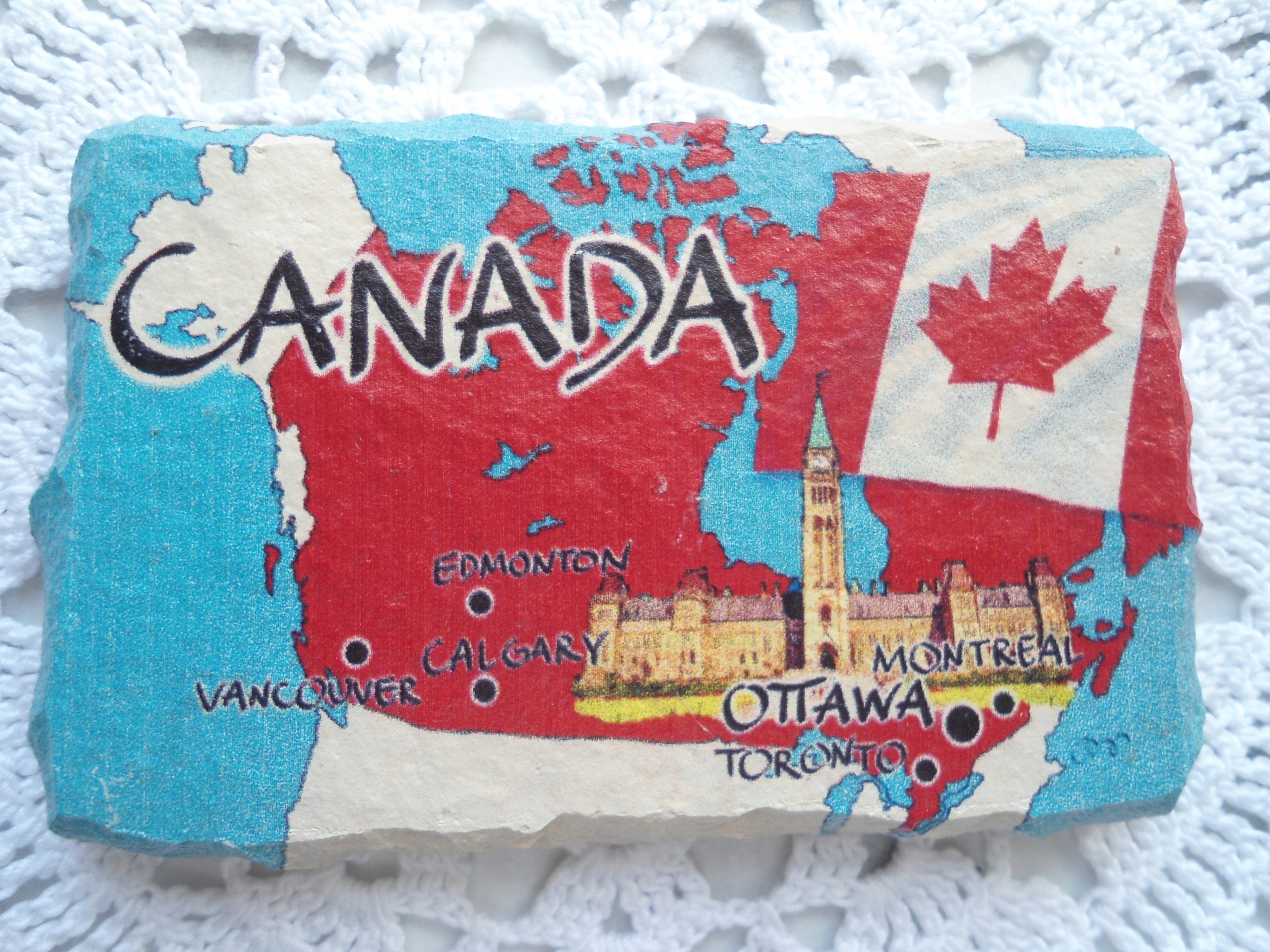 MAGNET NA LEDNIČKU KANADA OTTAWA MAPKA FLAGA za 114.00CZK - Allegro