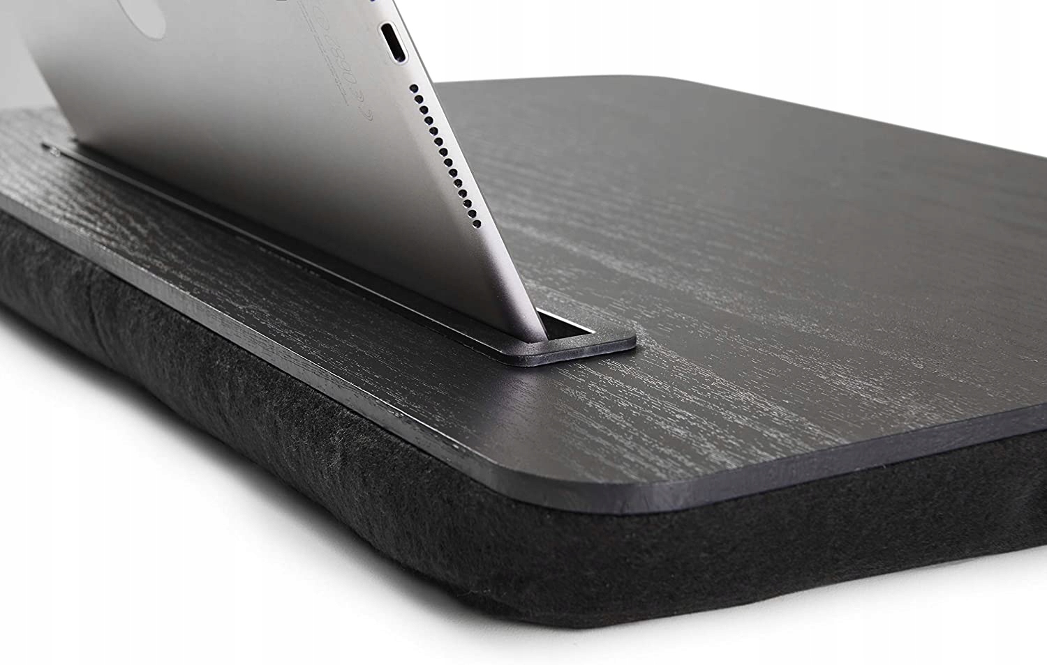 CZARNA PODKŁADKA STOLIK POD TABLET LAPTOP NA KOLANA PODUSZKA MIĘKKA ...