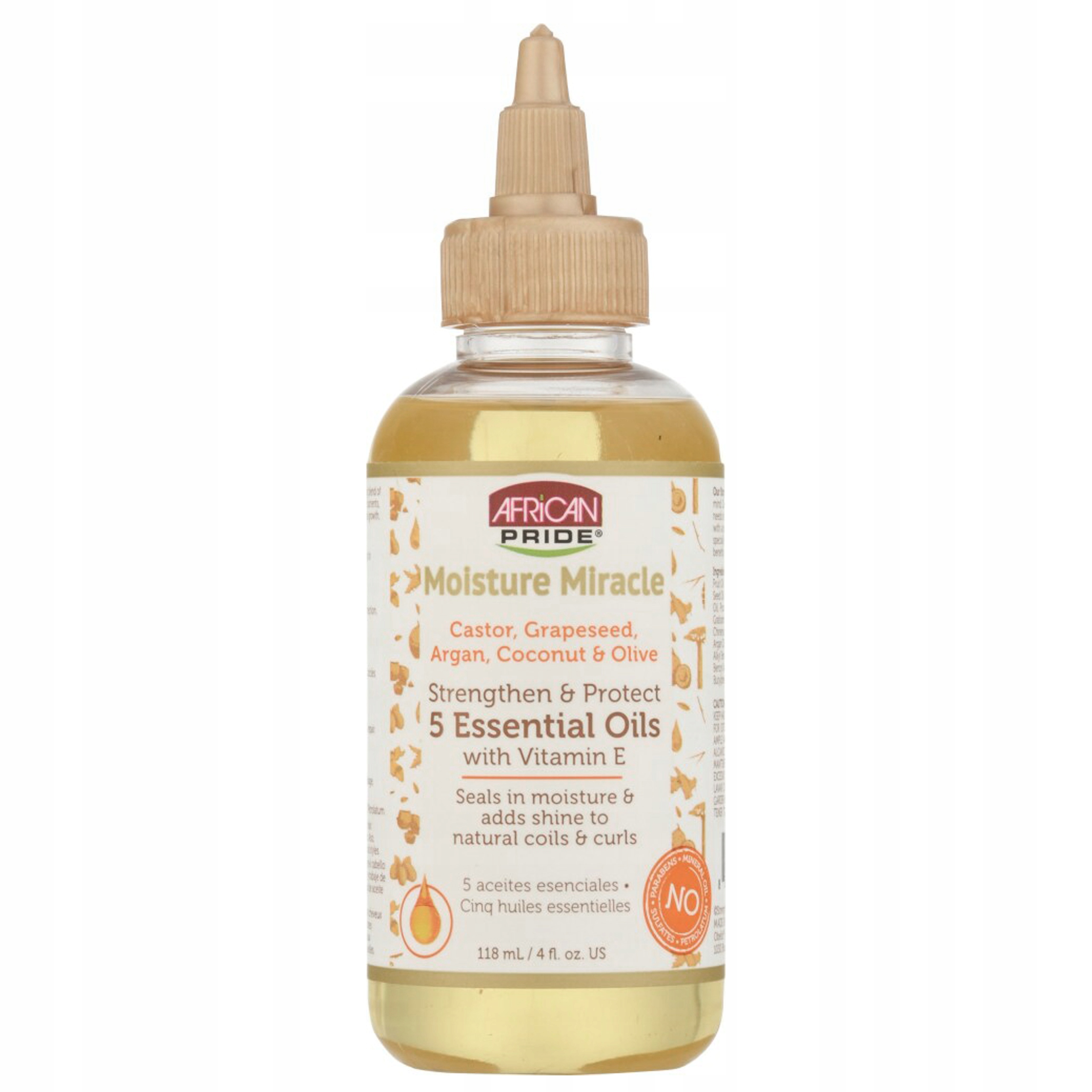 African Pride Moisture 5 Olaj E-vitaminos olaj hajra és fejbőrre ...