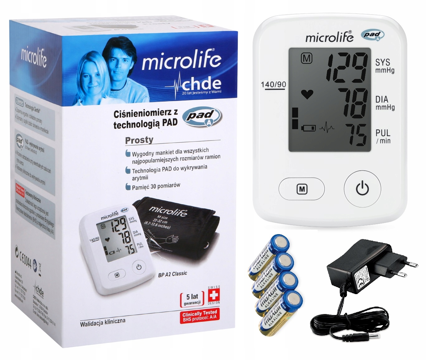 Ciśnieniomierz automatyczny Microlife BP A2 Classic na ramię ...