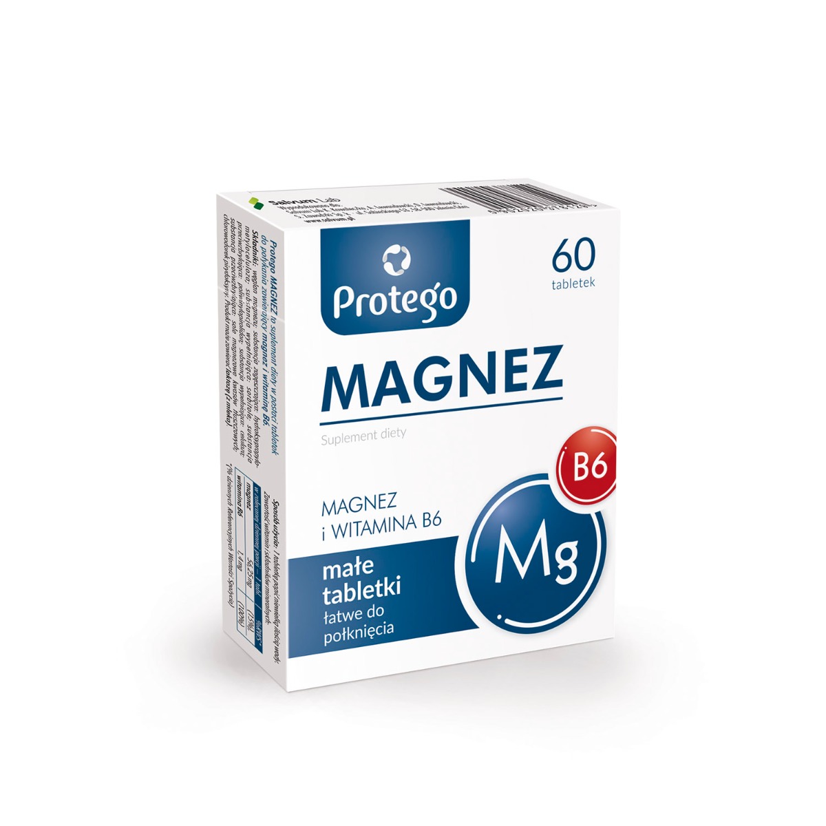 Protego Magnez 60 tabletek (5902020378129) • Cena, Opinie • Preparaty ...