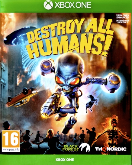 DESTROY ALL HUMANS! XBOX ONE/SERIES X|S KLUCZ Xbox One cyfrowa • Cena ...