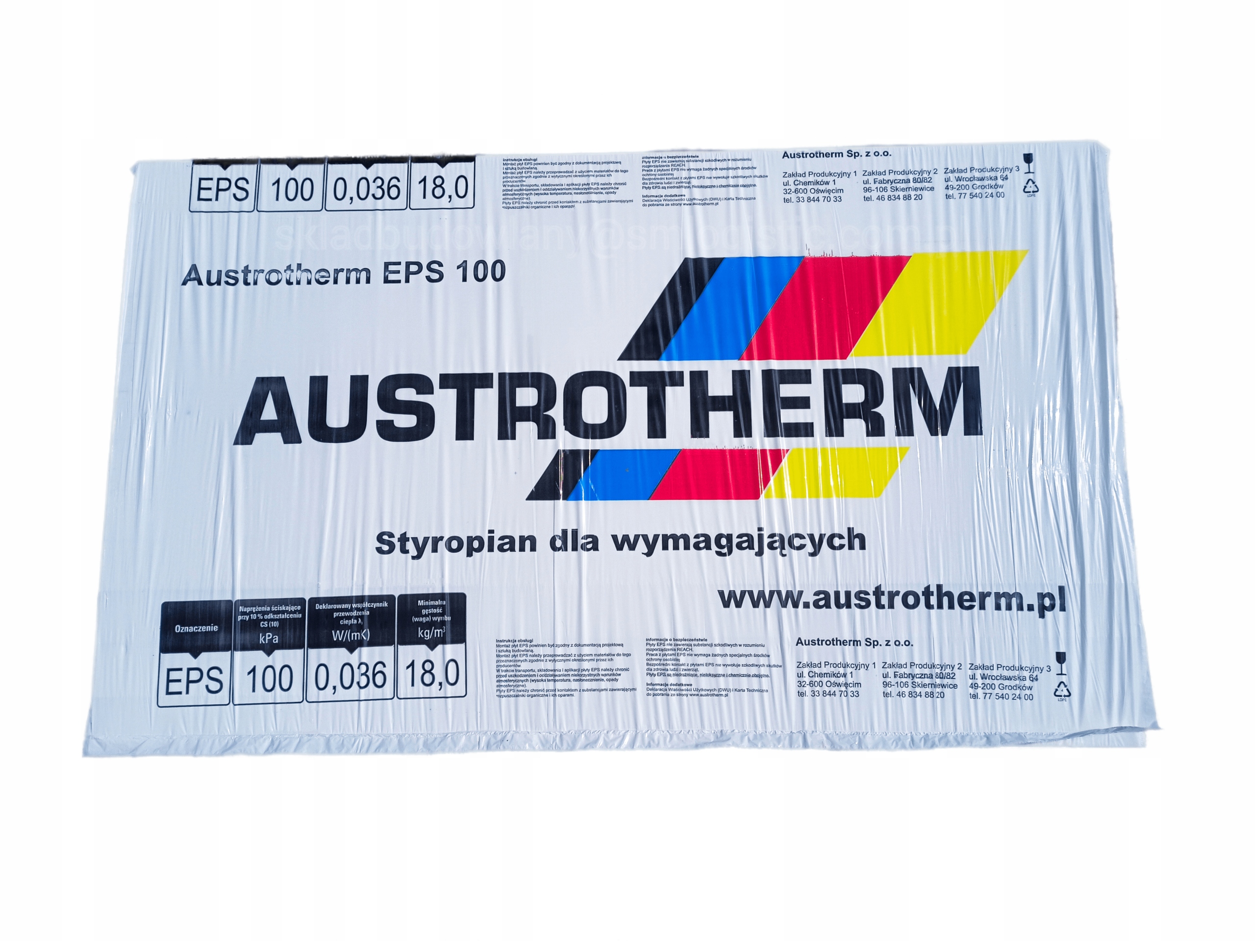 Styropian Eps Fasada 4cm - Izolacja i ocieplenie ścian, podłóg i ...