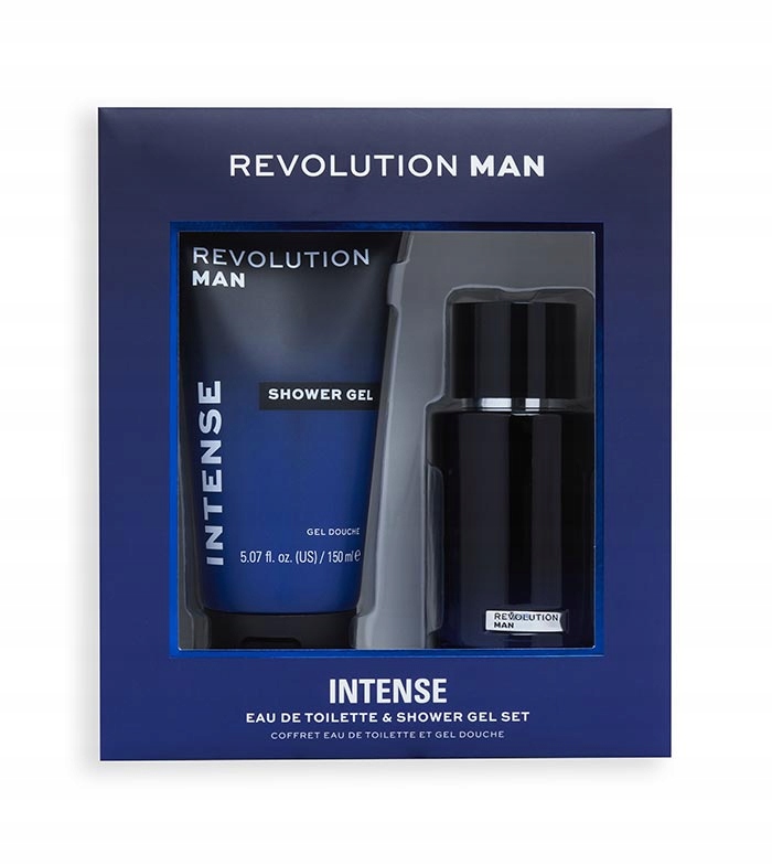 Revolution Man Intense edt 100ml + Żel 150ml (5057566773829) • Cena ...