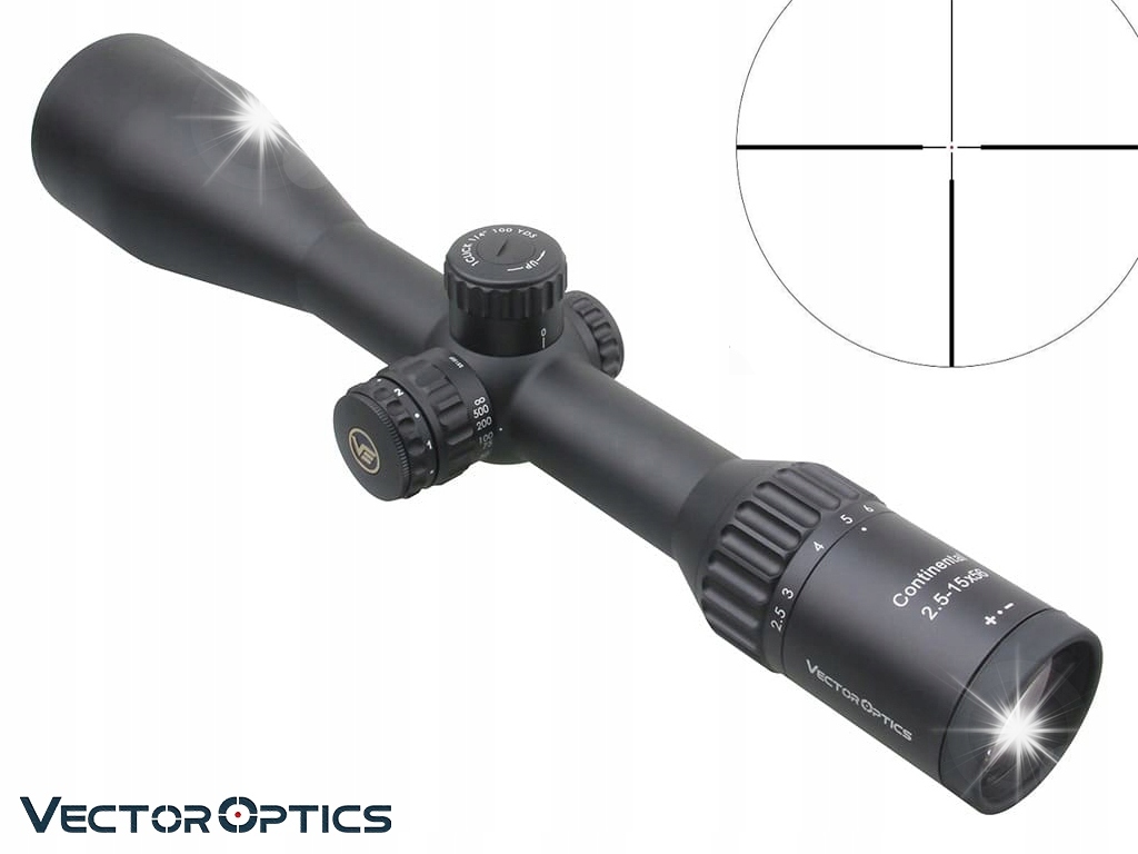 Luneta Vector Optics Continental 2,5-15x56 / G4 / SCOM-38 ...