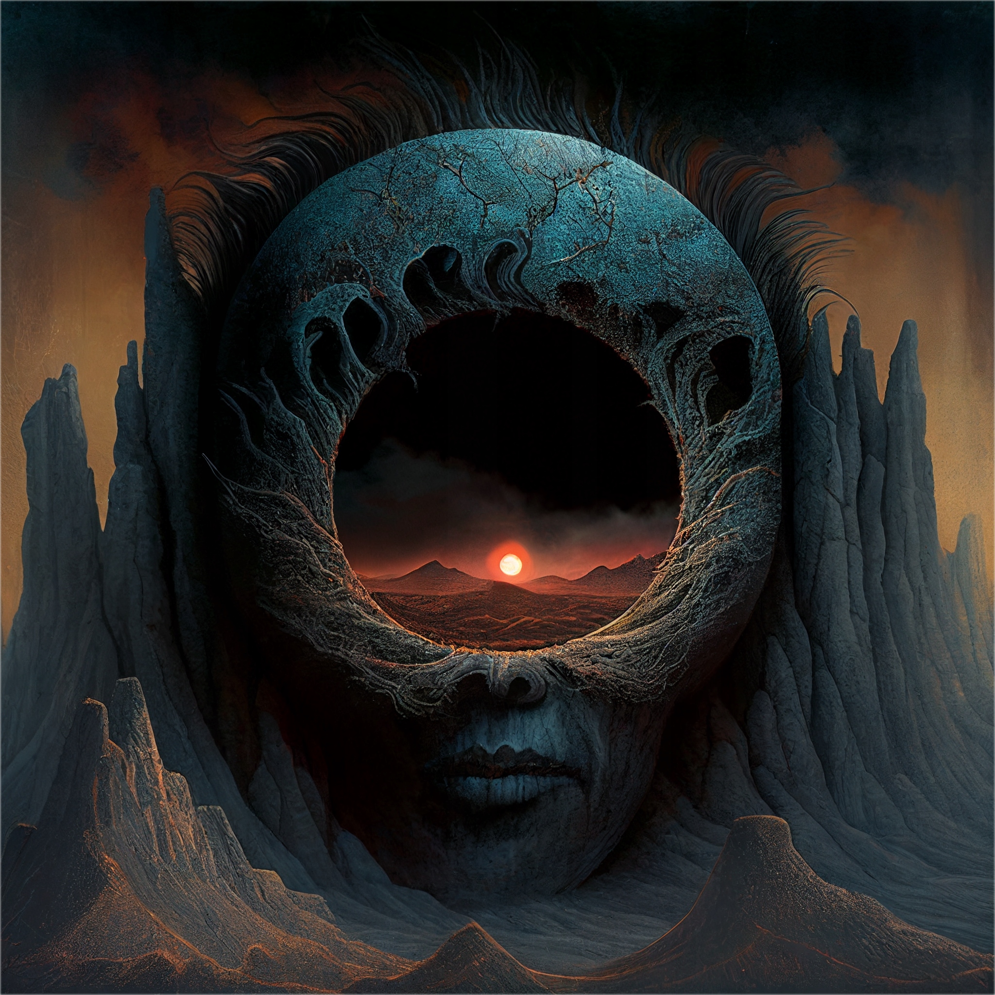 Obraz Zdzisław Beksiński style (Różne wzory) 13164045051 - Allegro.pl