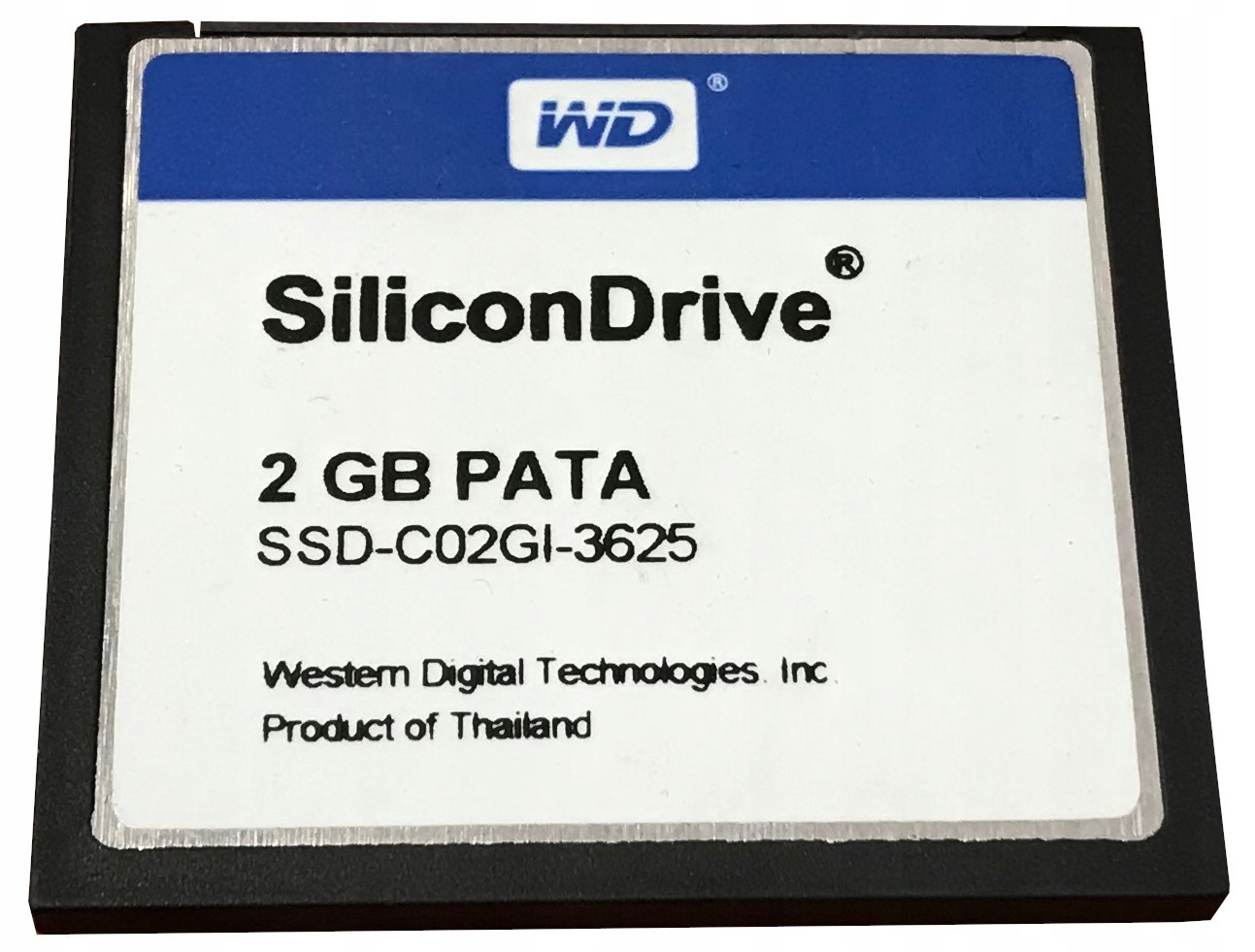 Karta pamięci WD SiliconDrive CompactFlash 2GB - Sklep, Opinie, Cena w ... Karta pamięci WD SiliconDrive CompactFlash 2GB - Sklep, Opinie, Cena w ...