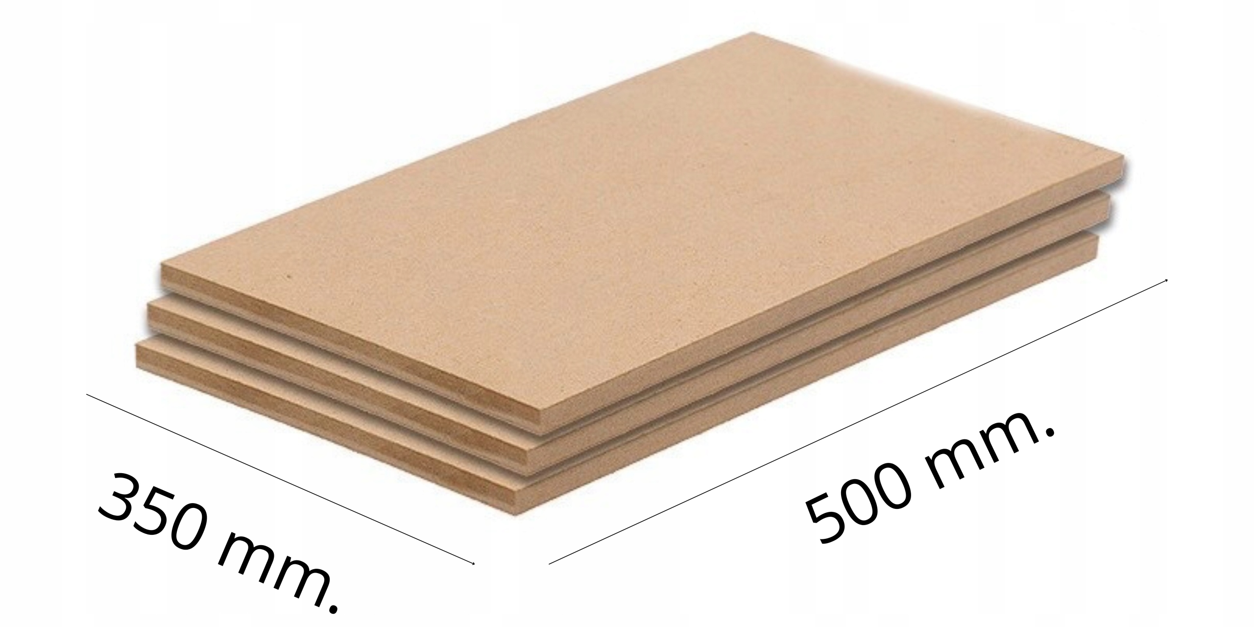 PŁYTA MDF 8mm SUROWA FORMATKA (500 x 350)mm. • Cena, Opinie • Płyty ...