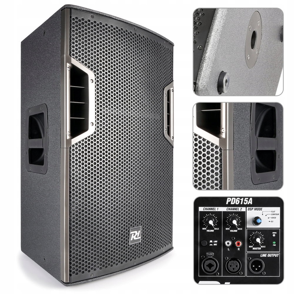 Profesjonalna Aktywna kolumna 15'' 1000W DSP - Sklep, Opinie, Cena w Allegro.pl