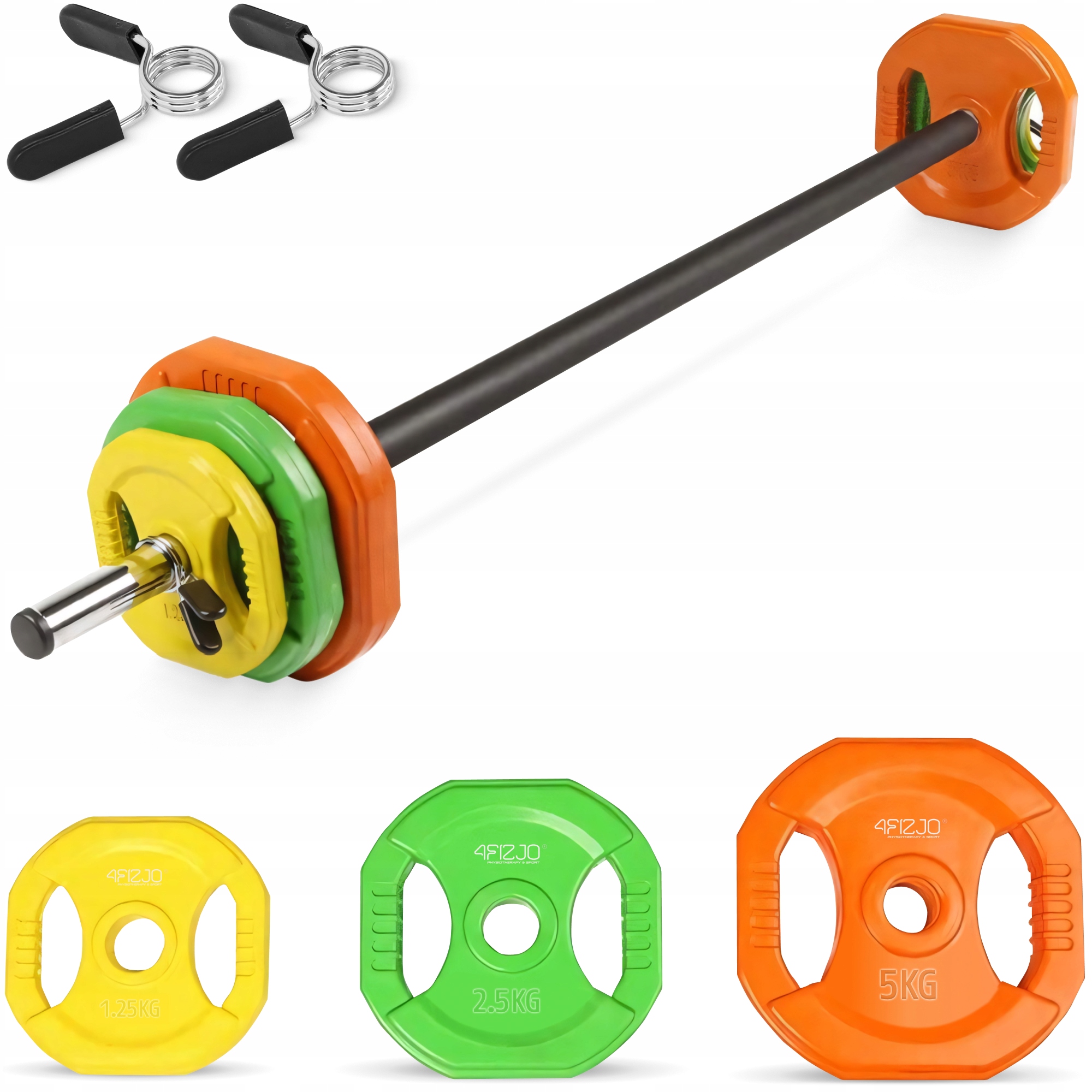 Osa pro činku 4FIZJO rovná osa 140 cm / 30 mm 20 kg, (5907739313010 ...