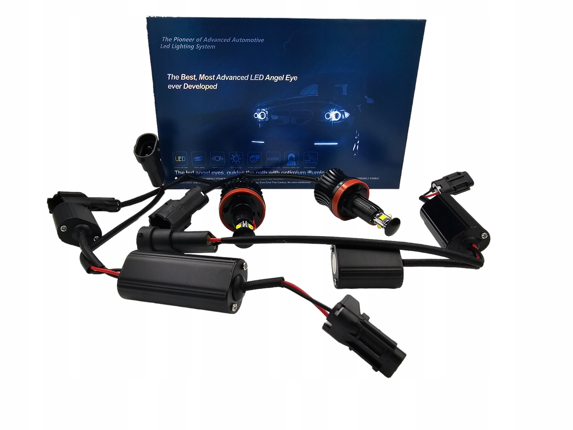 LED MARKERY RINGI BMW E90 E91 E92 F01 M6 E60 E61 E63 E64 E70 E81 E82 E87 5906288207948 za 199 ...