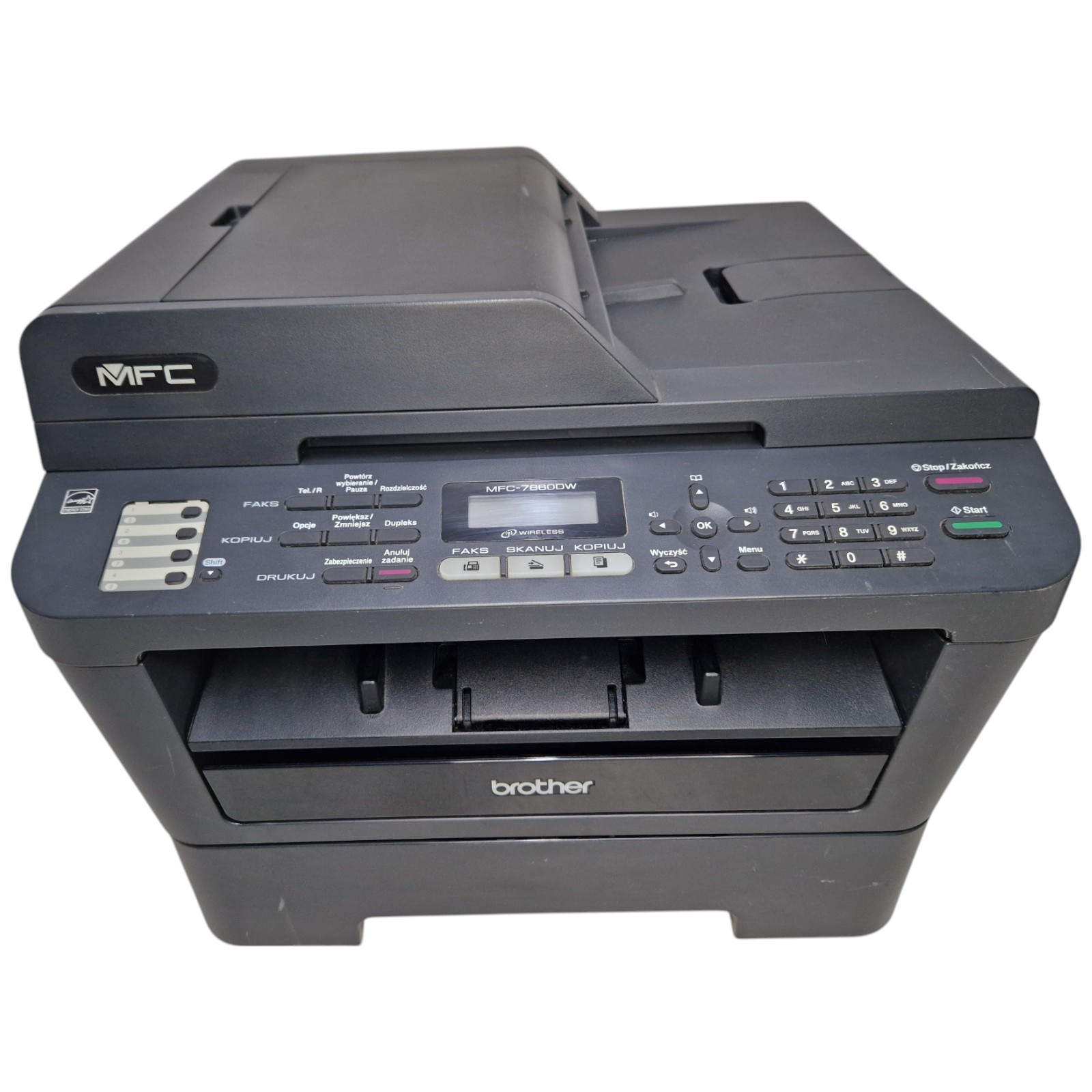 Drukarka wielofunkcyjna laserowa (mono) Brother MFC-7860DW • Cena ...