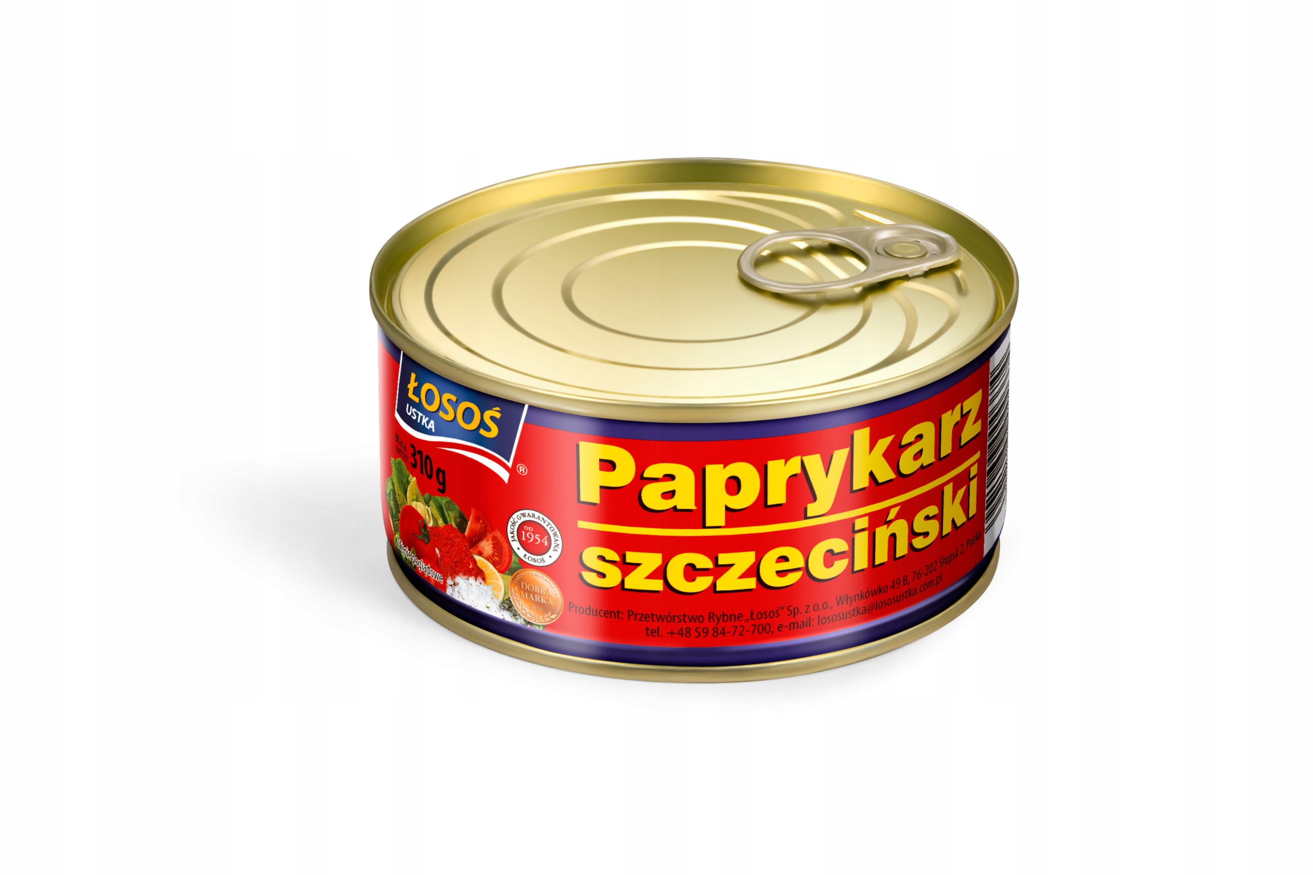 PAPRYKARZ SZCZECIŃSKI 310g ŁOSOŚ USTKA 14624026176 - Allegro.pl