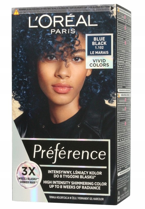L'Oreal Paris farba do włosów Preference 1.102 12653055357 - Allegro.pl L'Oreal Paris farba do włosów Preference 1.102 12653055357 - Allegro.pl