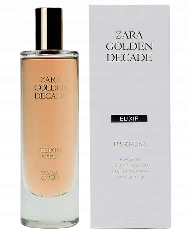 ZARA ELIXIR PARFUM GOLDEN DECADE ELIXIR PARFUM 80 ML VĚTŠÍ OBJEM - Allegro