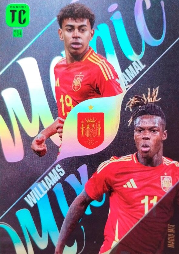 PANINI FIFA TOP CLASS 2025 KARTA MAGIC MIX 234 NICO WILLIAMS LAMINE ...