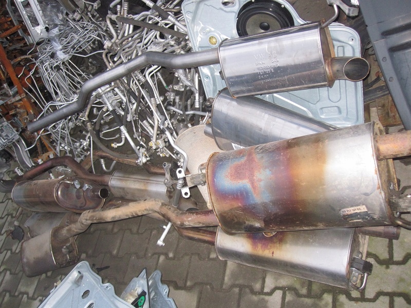 TŁUMIK WYDECH VW T5 T6 LIFT za 400.00PLN z Rawicz - Allegro - (13516717347)