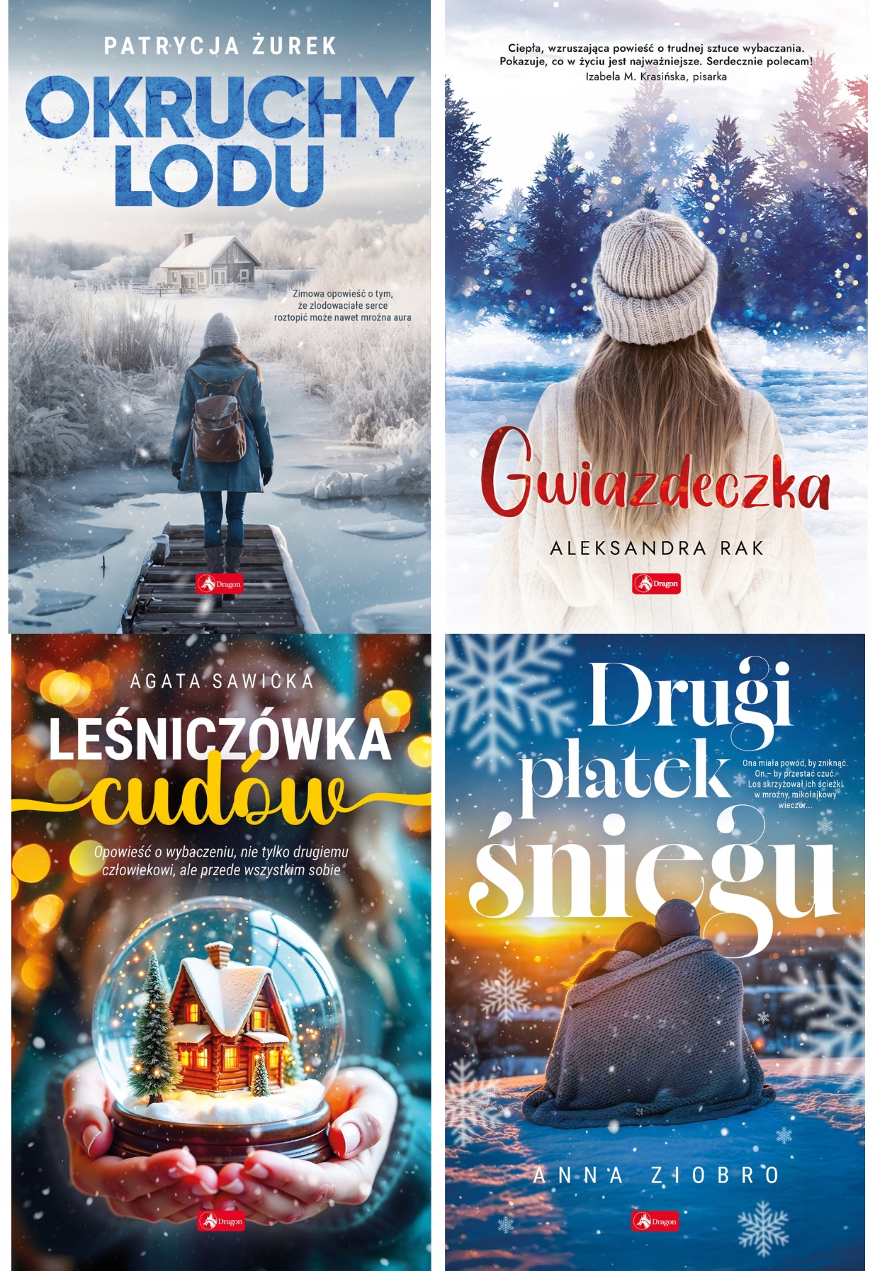 Powieści Obyczajowe na Święta Pakiet 4w1 Praca zbiorowa (11543424283) | Książka Allegro