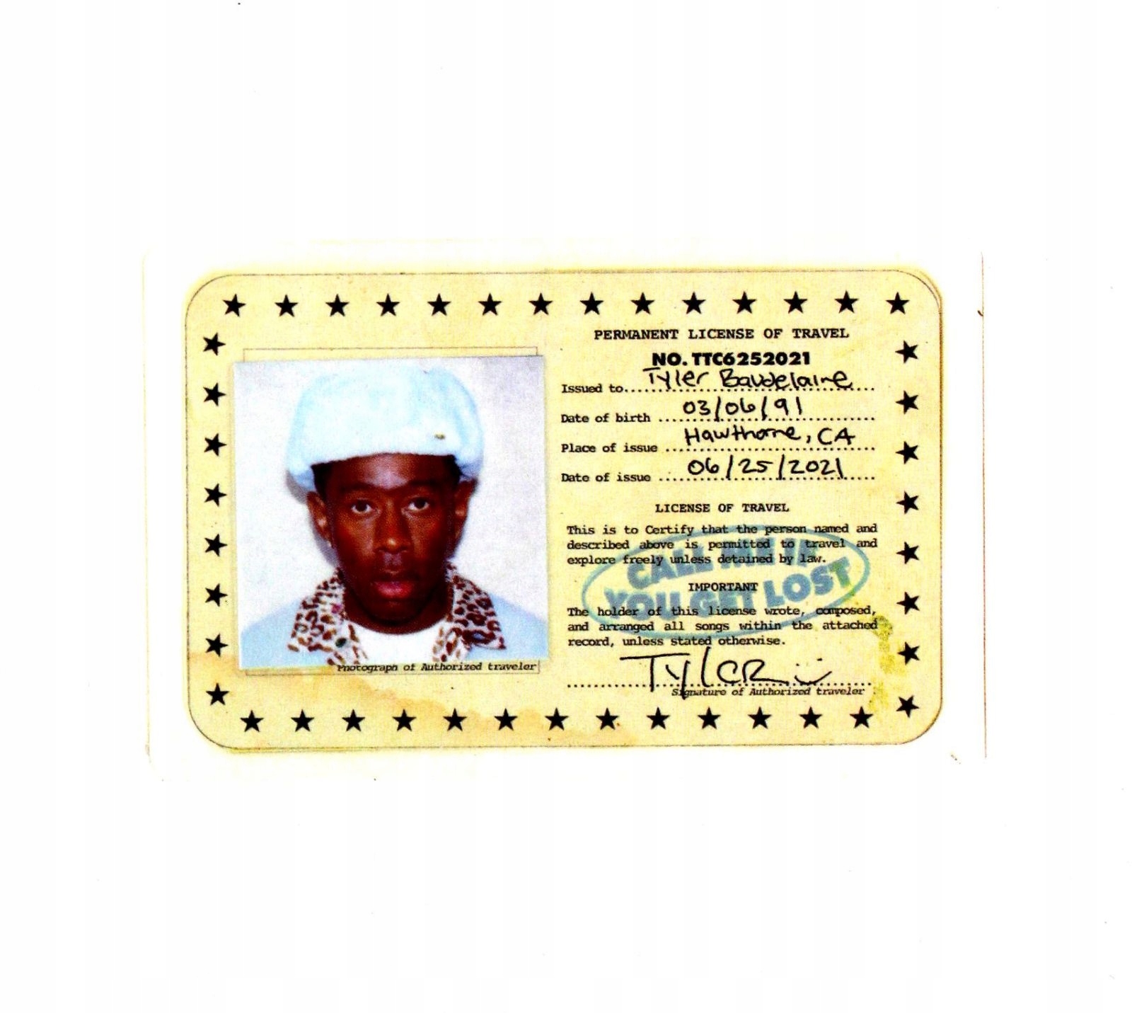TYLER THE CREATOR: CALL ME IF YOU GET LOST (CD) 14979209390 - Sklepy ...