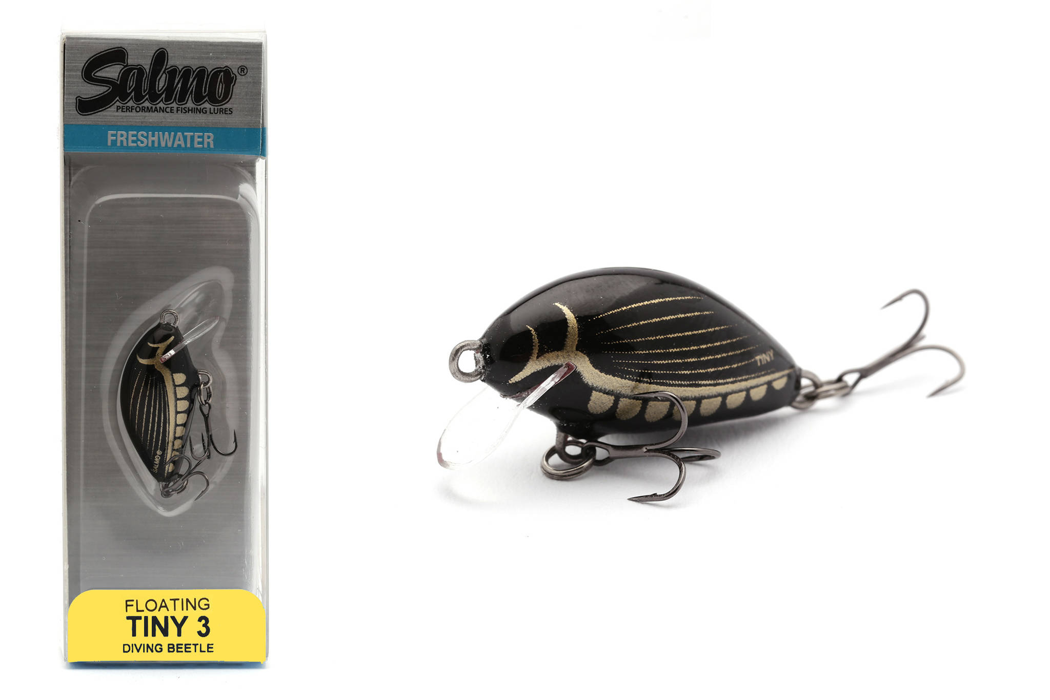 WOBBLER SALMO TINY 3 CM DIVING BEETLE - Allegro