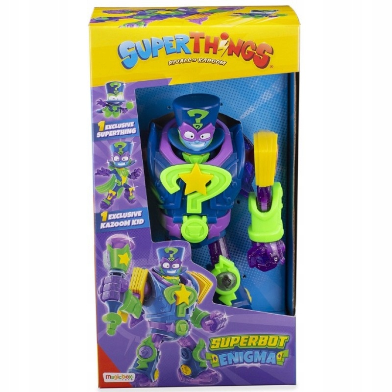 020258 SUPER ZINGS SUPERBOT ENIGMA ROBOT (8431618020258) • Cena, Opinie ...